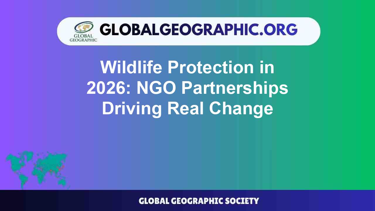 Wildlife Protection in 2026: NGO Partnerships Driving Real Change ...